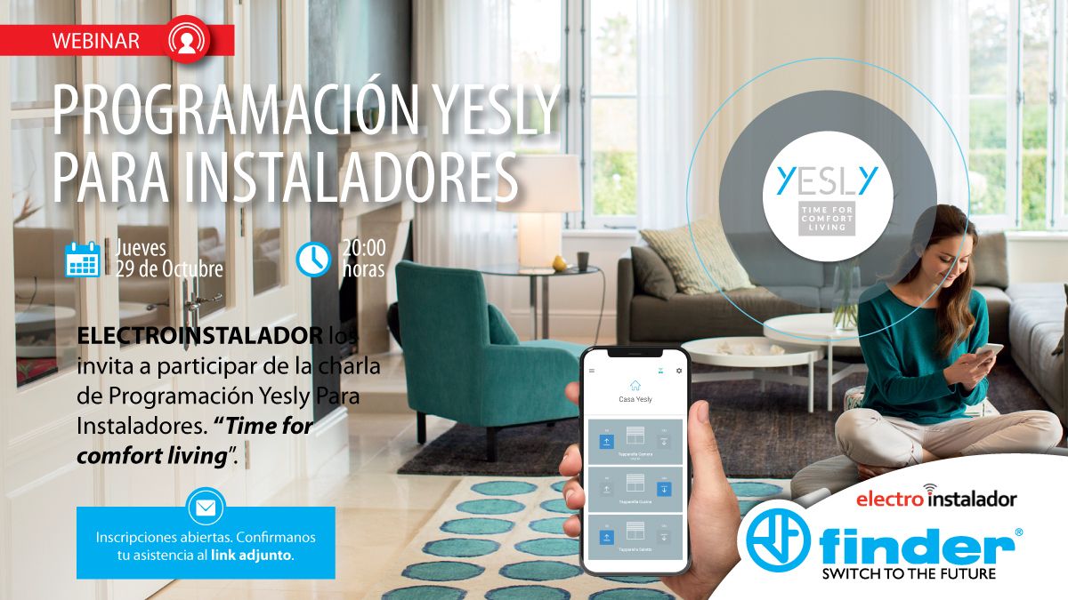 Webinar gratuito sobre Automatización Residencial para Instaladores