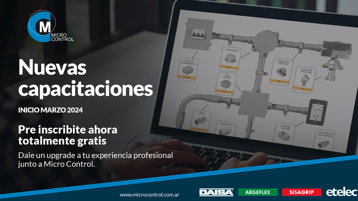 Micro Control: se vienen nuevas capacitaciones